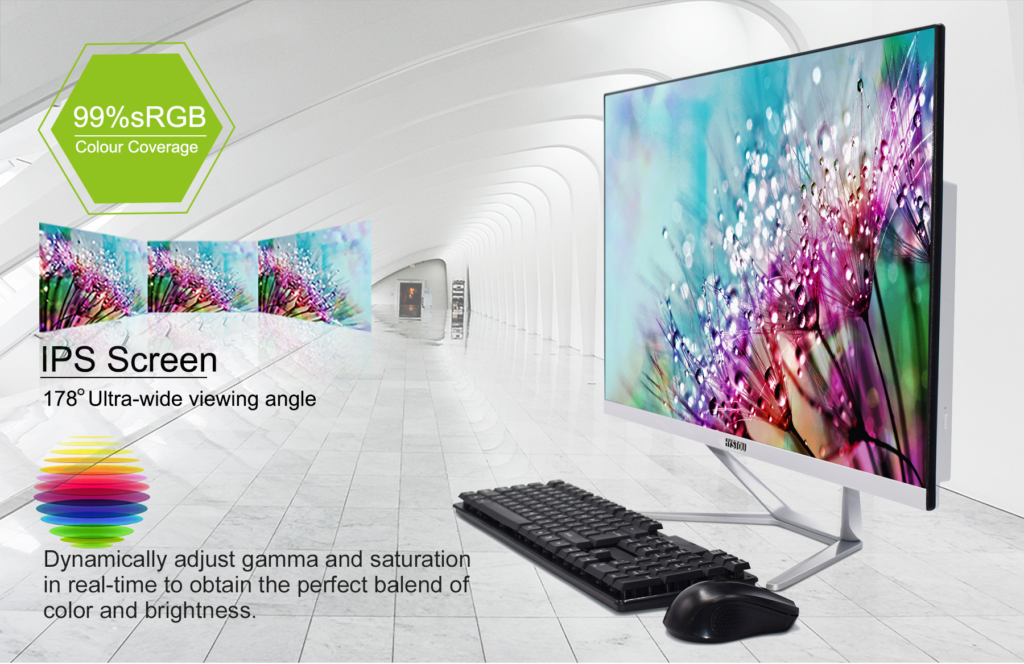 hystou Core I7 9700F All-In-One Desktop Pc 23.8 27 Inch All In One ...